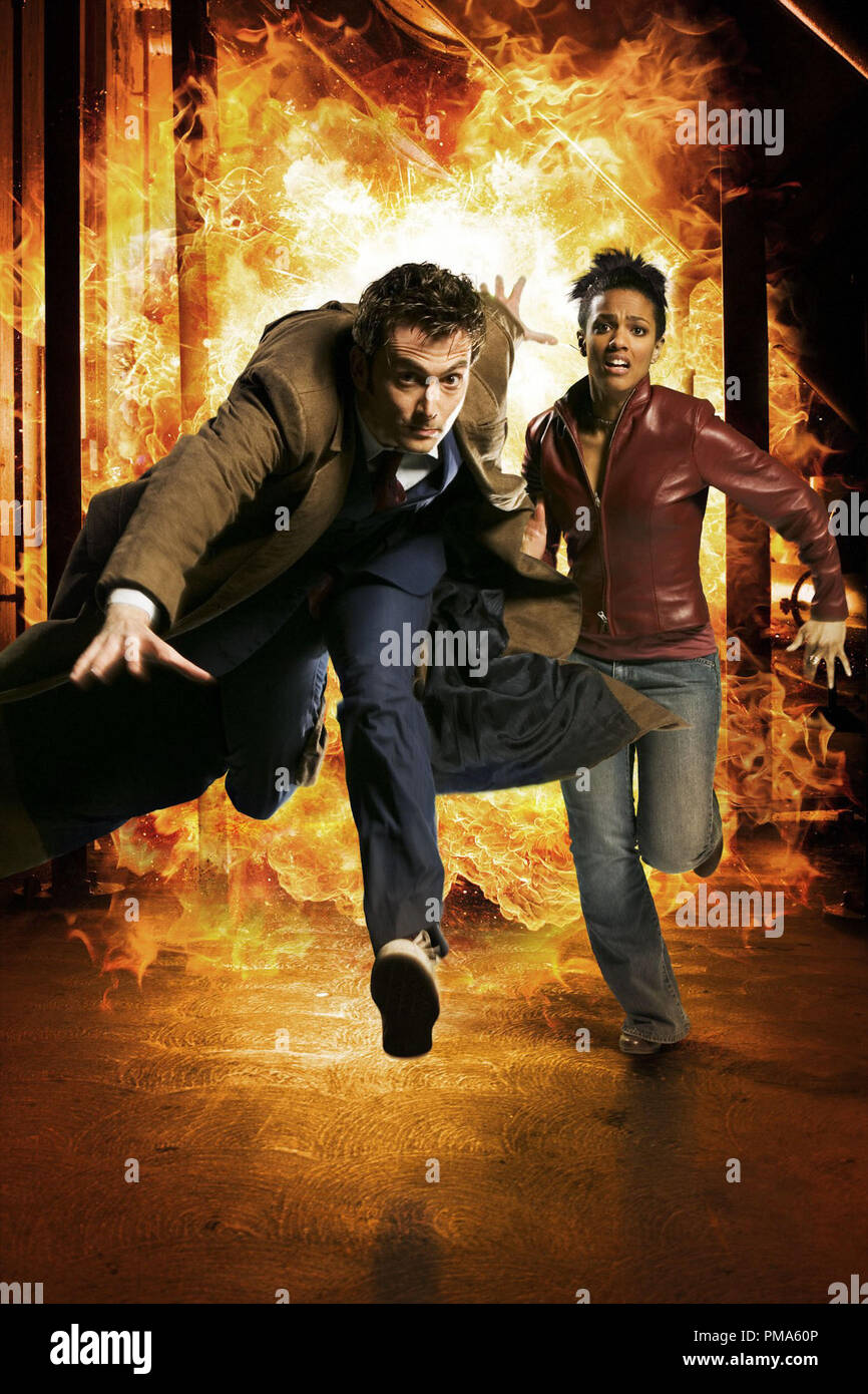 David Tennant and Freema Agyeman "Dr. Who" TV Series (Season 3: 2007 ...