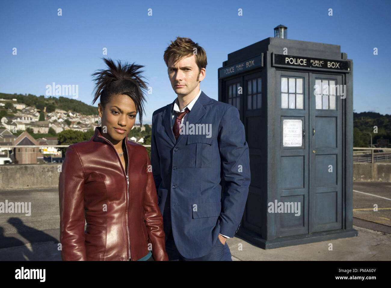 David Tennant and Freema Agyeman "Dr. Who" TV Series (Season 3: 2007 ...