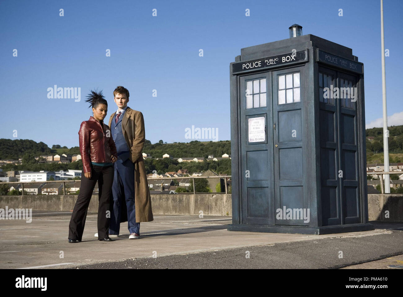 David Tennant and Freema Agyeman "Dr. Who" TV Series (Season 3: 2007 ...