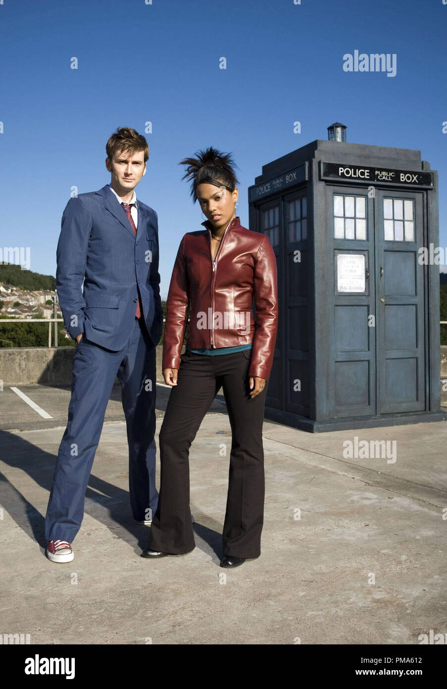 David Tennant and Freema Agyeman "Dr. Who" TV Series (Season 3: 2007 ...