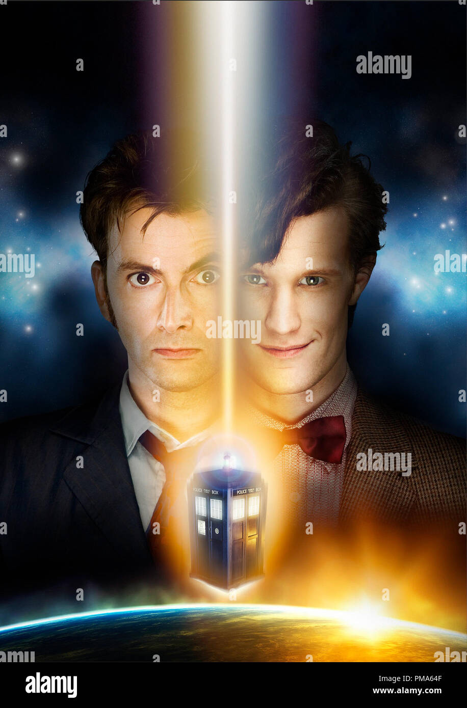David Tennant and Matt Smith "Dr. Who" TV Series (Season 5: 2010 Stock ...