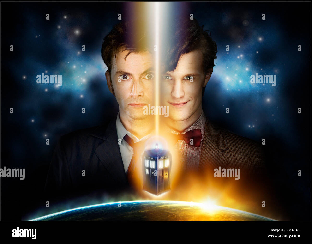 David Tennant and Matt Smith "Dr. Who" TV Series (Season 5: 2010 Stock ...