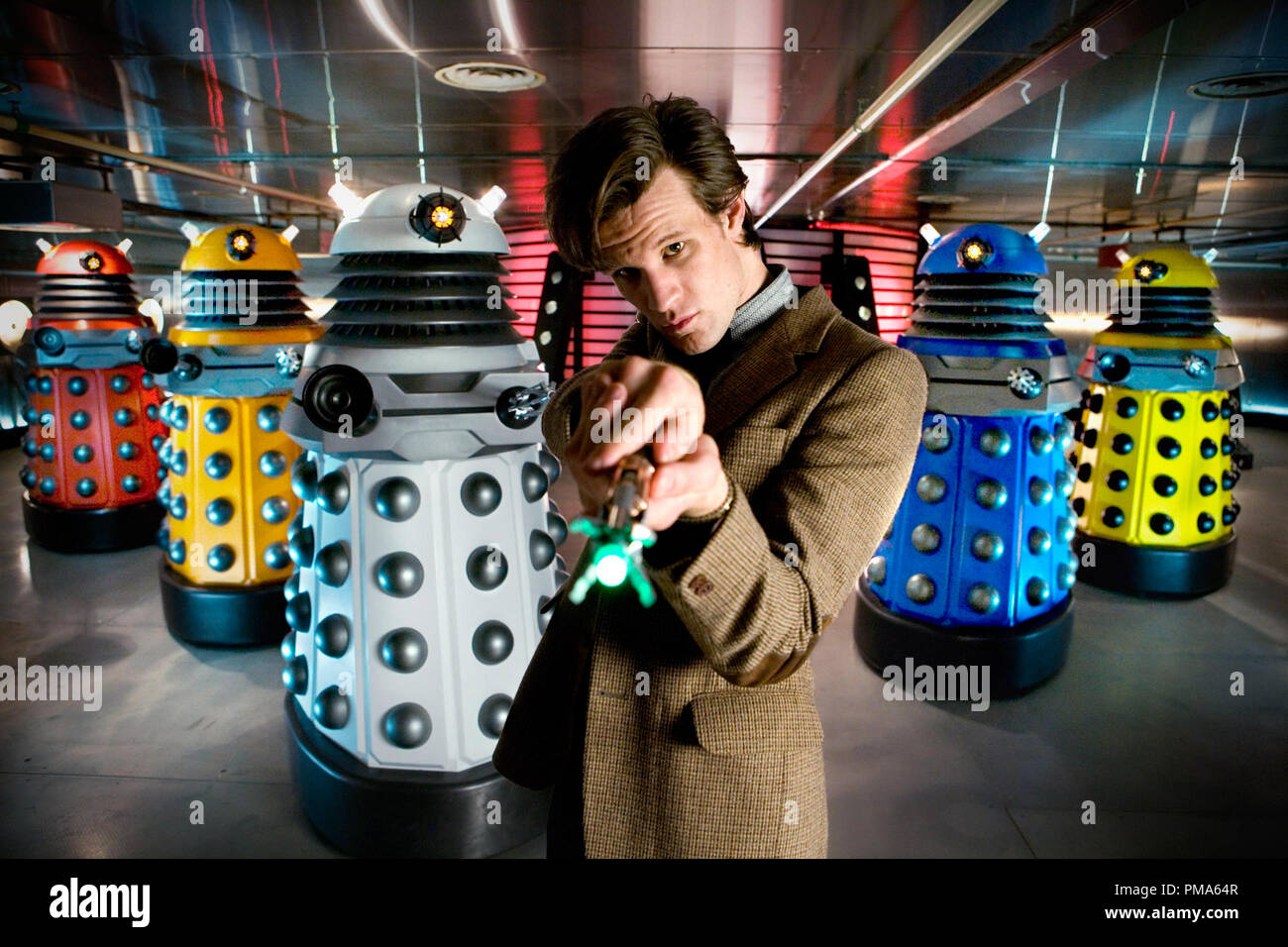 Matt Smith "Dr. Who" TV Series (Season 5: 2010 Stock Photo - Alamy