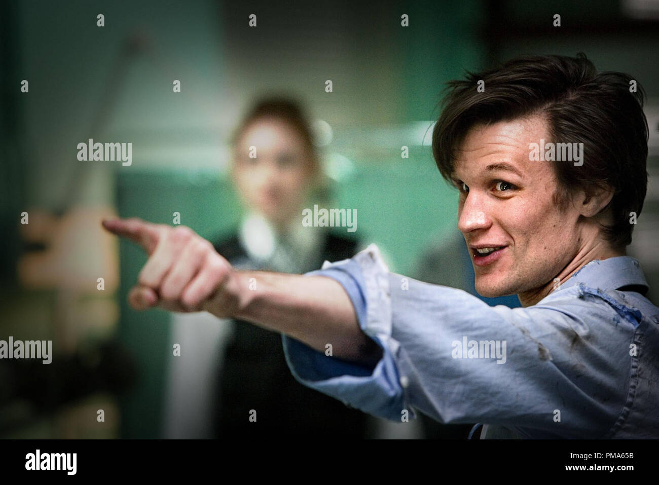 Matt Smith "Dr. Who" TV Series (Season 5: 2010 Stock Photo - Alamy