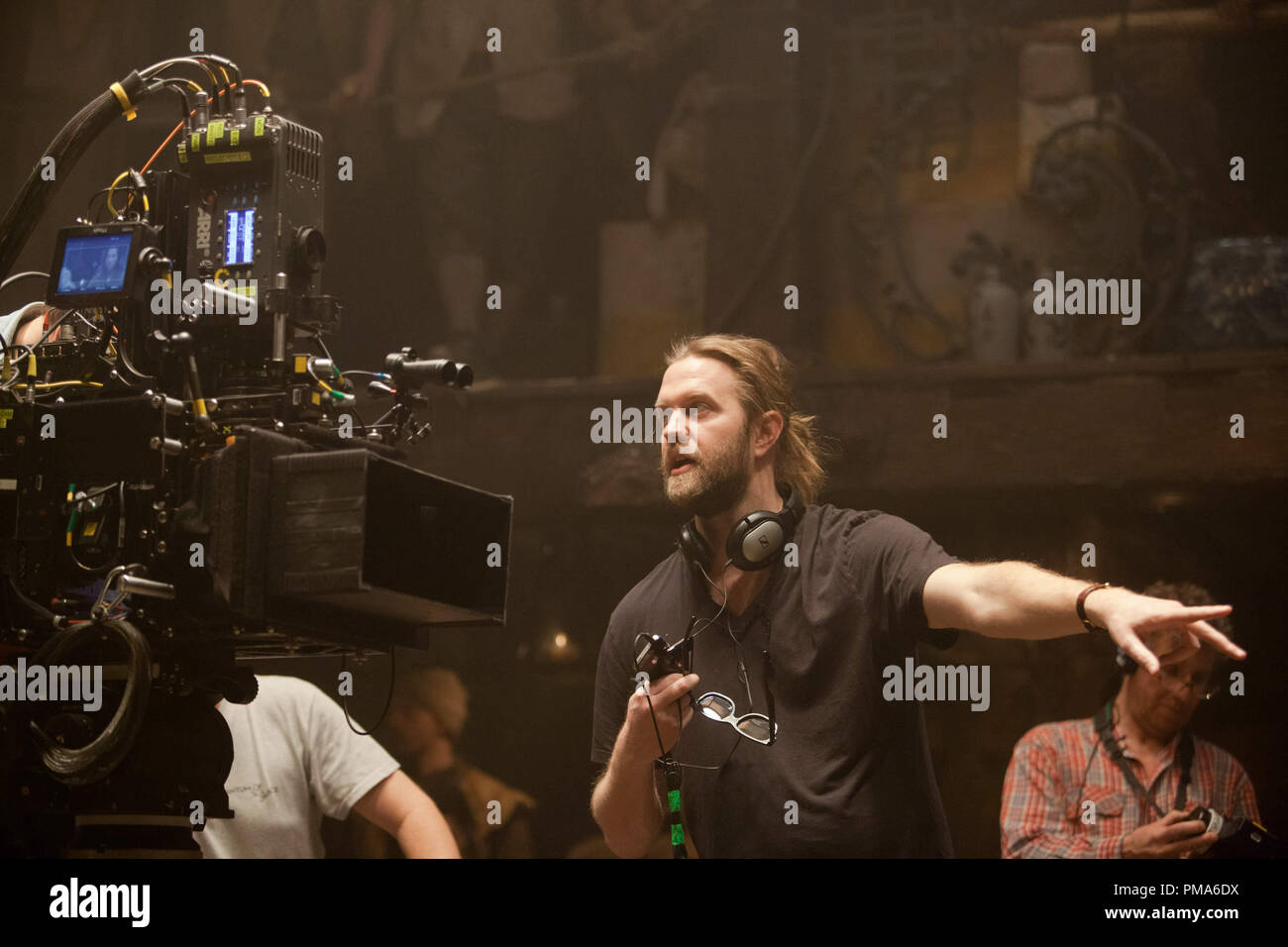 Director CARL RINSCH on the set of the action-adventure "47 Ronin Stock ...