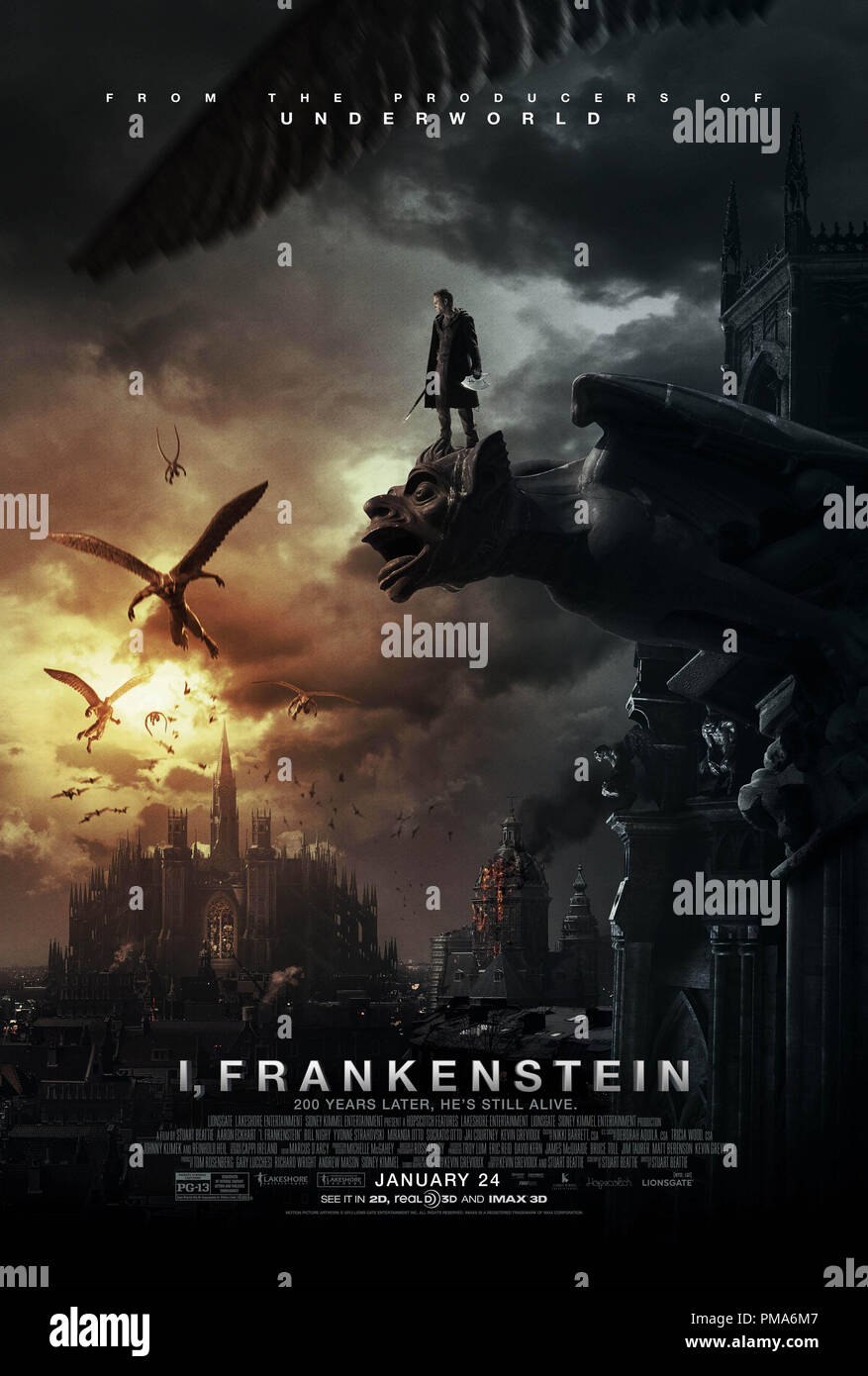 Frankenstein movie poster hi-res stock photography and images - Alamy