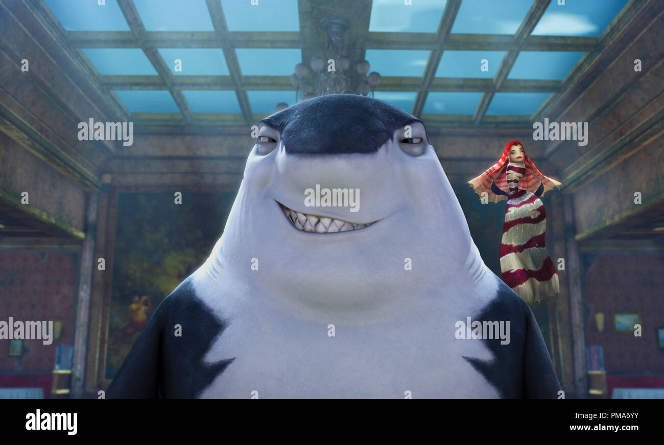 Lola, Don Lino "Shark Tale" (2004) Dreamworks Stock Photo - Alamy