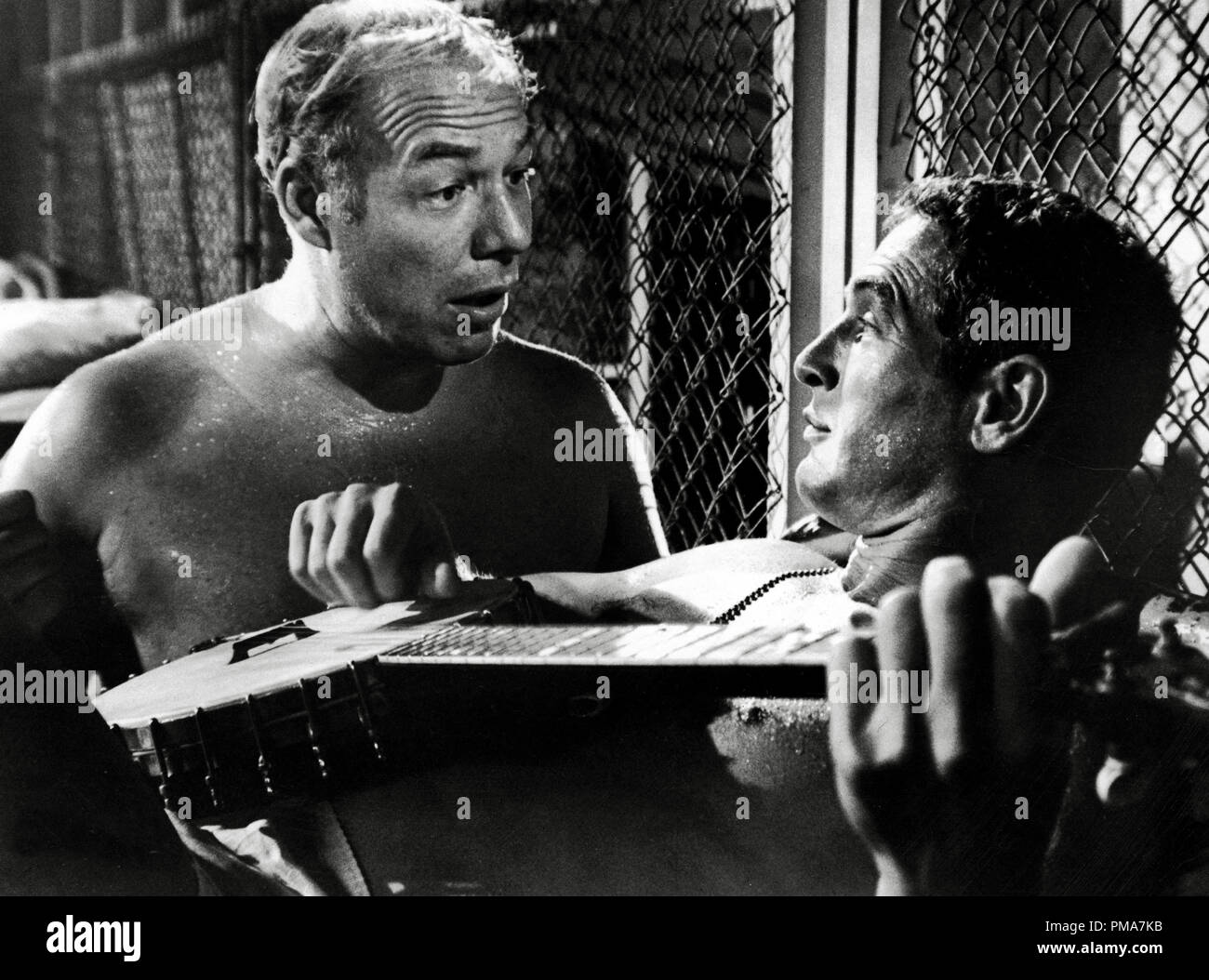 Paul Newman, George Kennedy, 'Cool Hand Luke' 1967 Warner Bros. File ...