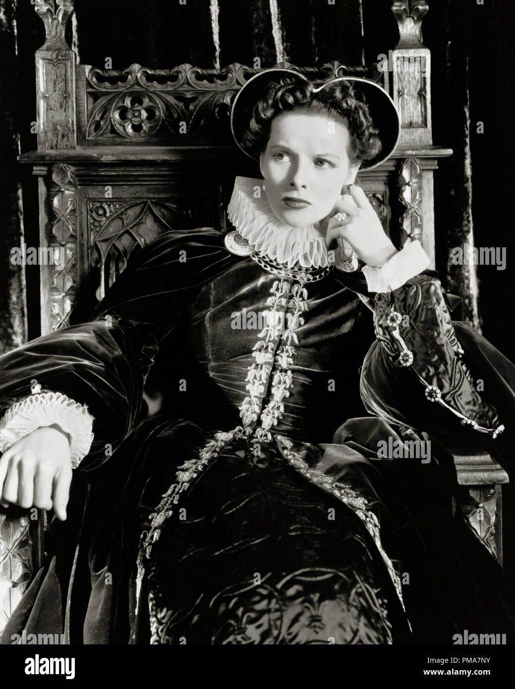Katharine Hepburn, "Mary of Scotland", 1936 RKO Radio Pictures File ...