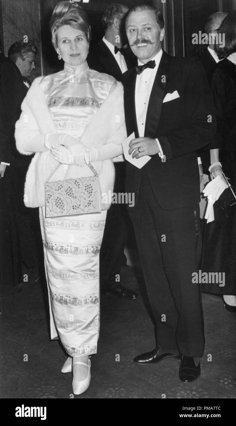 Richard Attenborough and his wife Sylvia Simms, 1967 File Reference ...