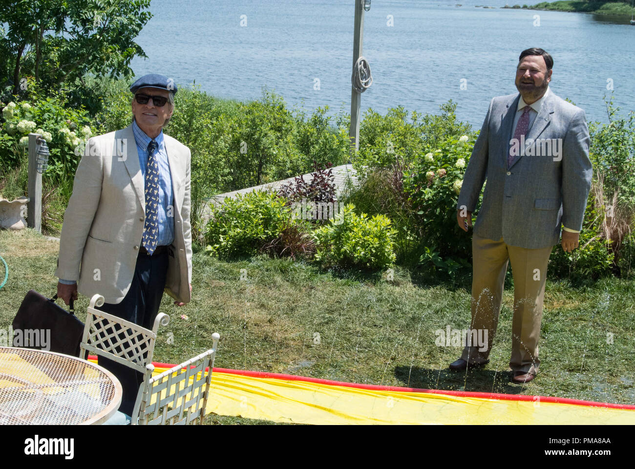 Oren (MICHAEL DOUGLAS) and Artie (ROB REINER) vie for the affections of ...