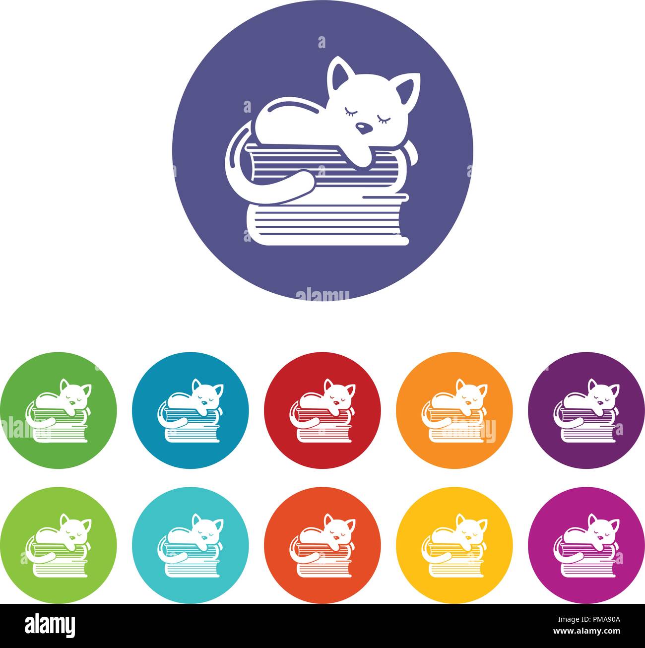 Smooth cat Stock Vector Images - Alamy