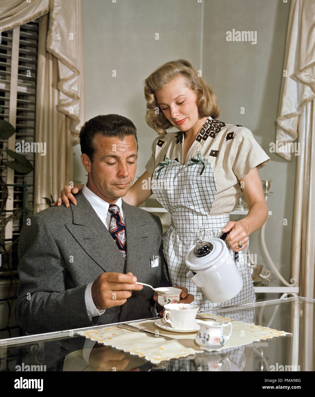 June Allison and Dick Powell circa 1947 File Reference # 31955 922THA ...