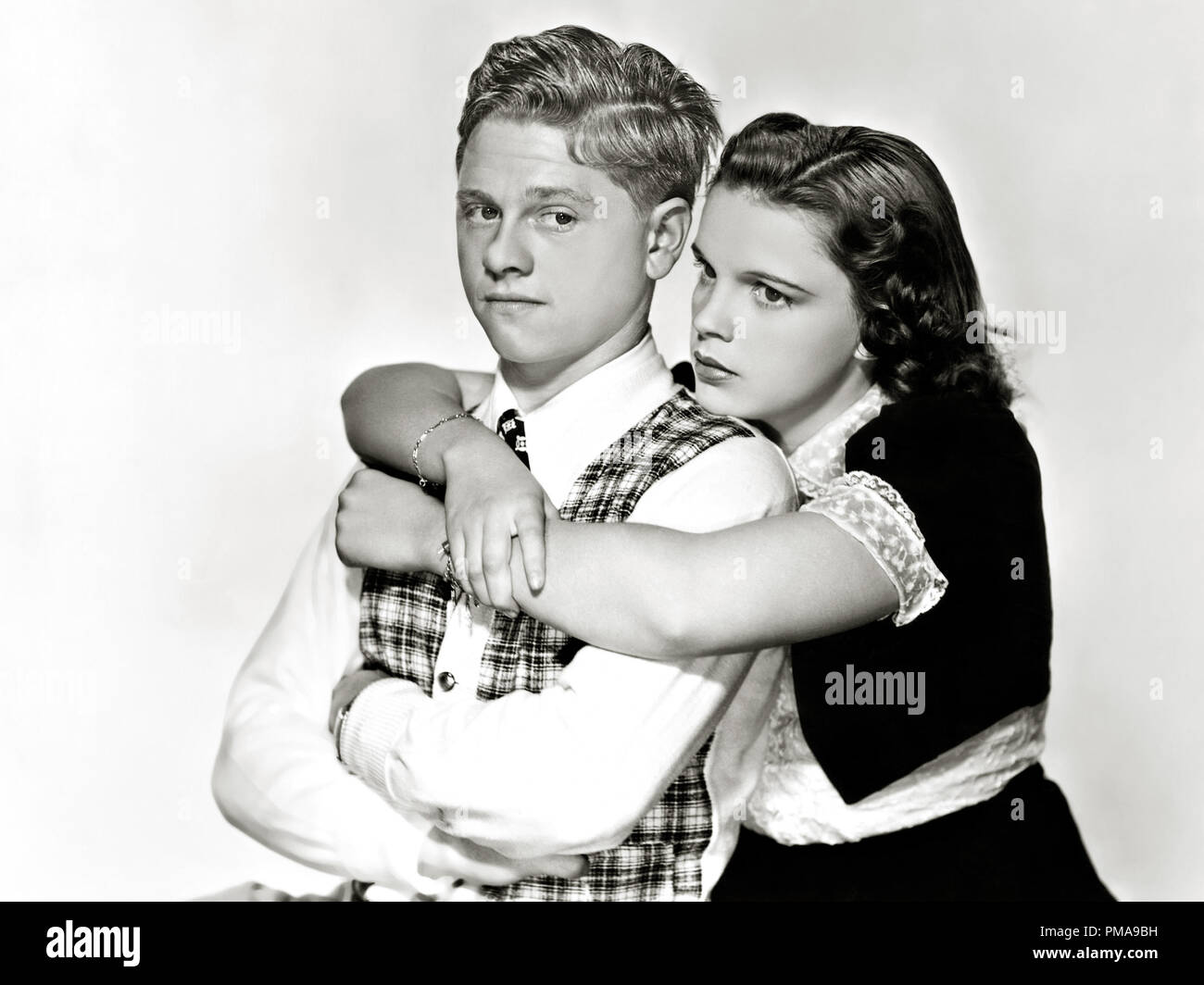 Mickey Rooney and Judy Garland in "Love Finds Andy Hardy", 1938 MGM ...