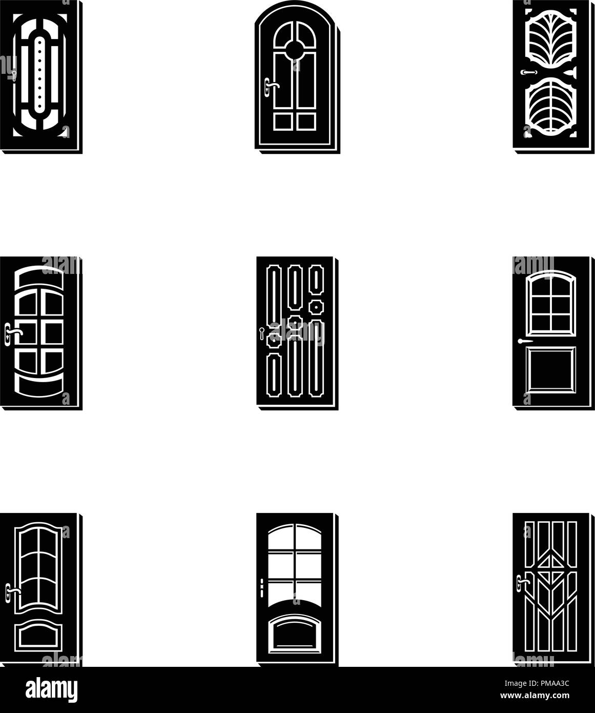 Plastic doorway Stock Vector Images - Alamy