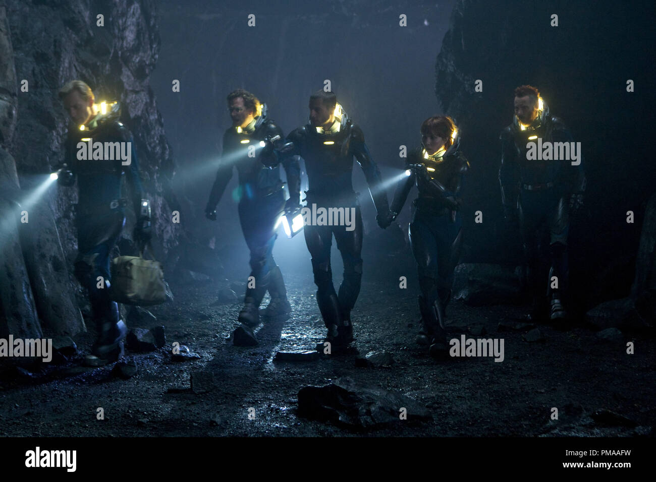 Prometheus 2012 Scene Still Stock Photo - Alamy