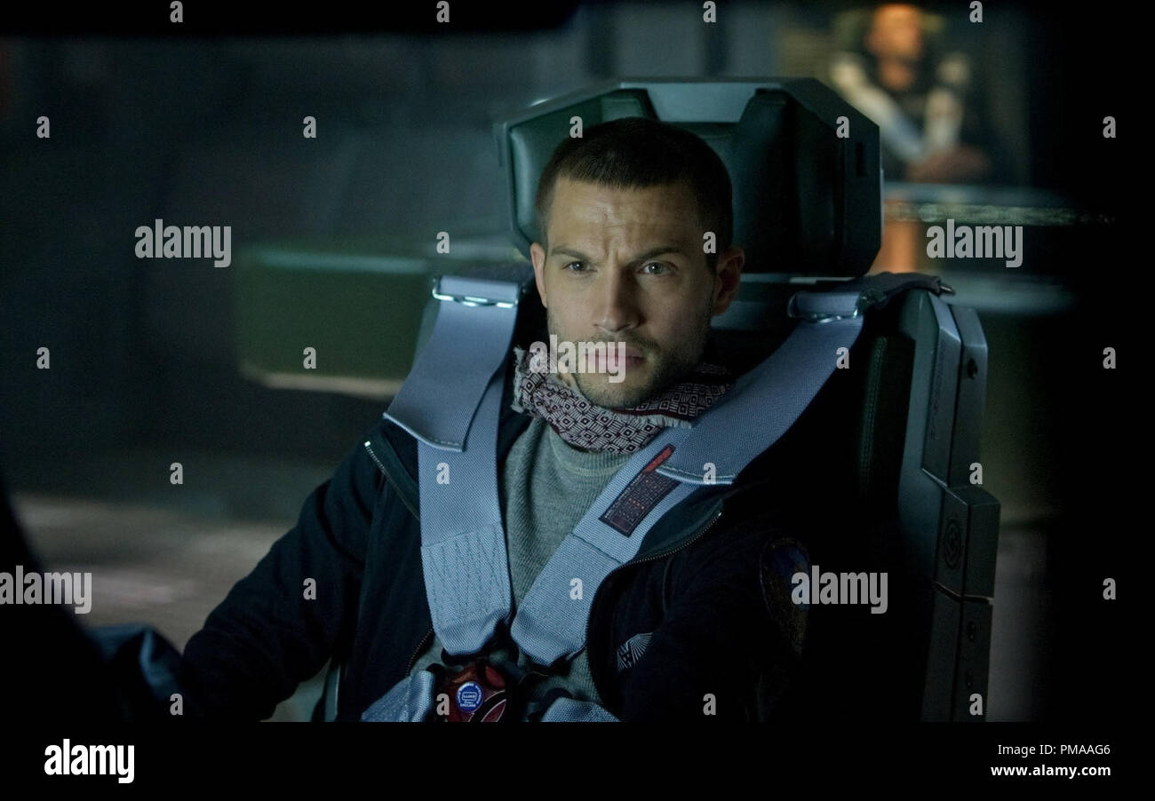 Prometheus 2012 Still of Logan Marshall-Green Stock Photo - Alamy
