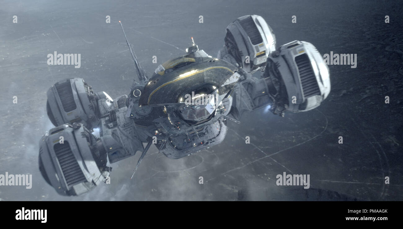 Prometheus 2012 Scene Still Stock Photo - Alamy