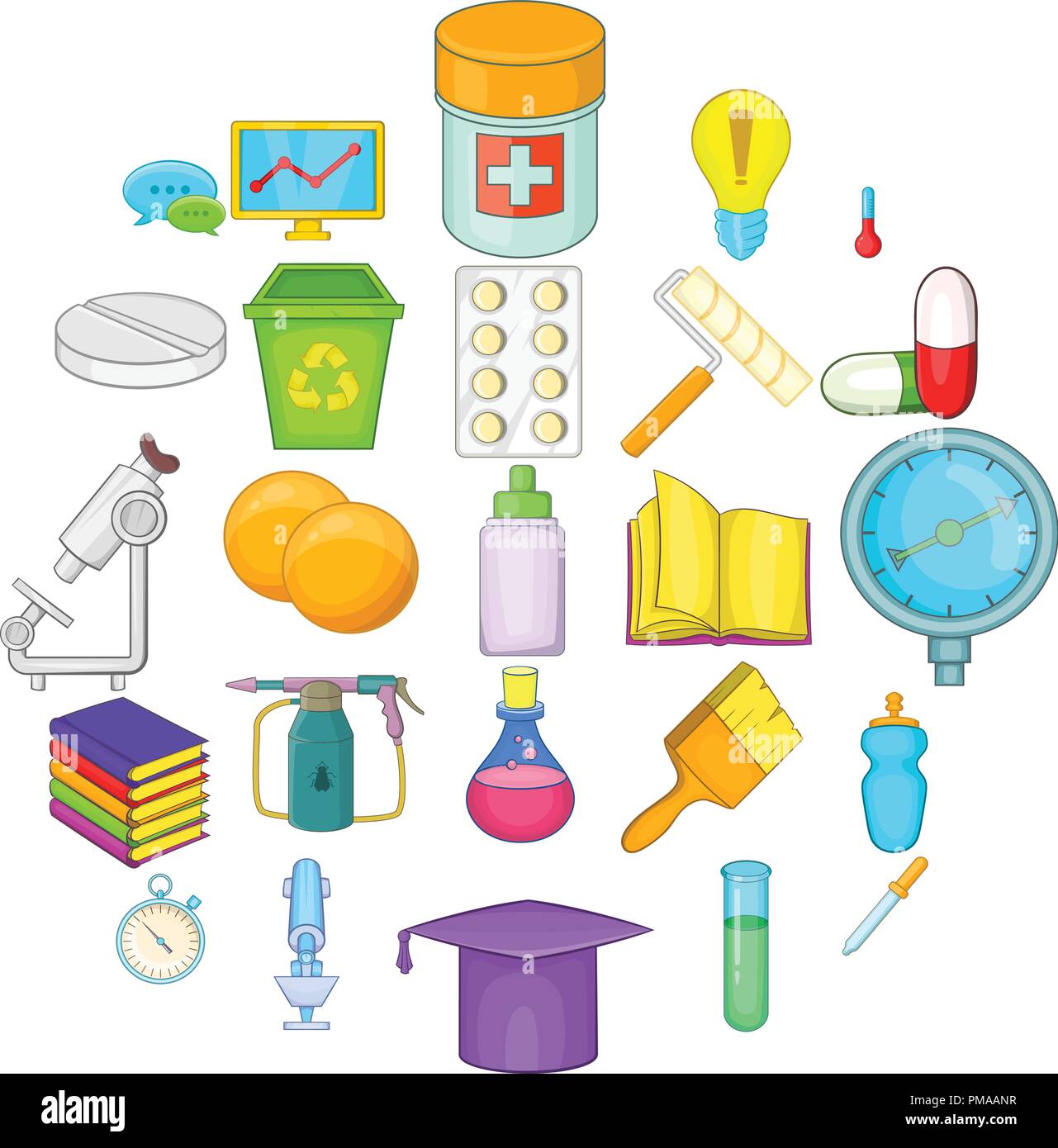 Experience icons set, cartoon style Stock Vector Image & Art - Alamy