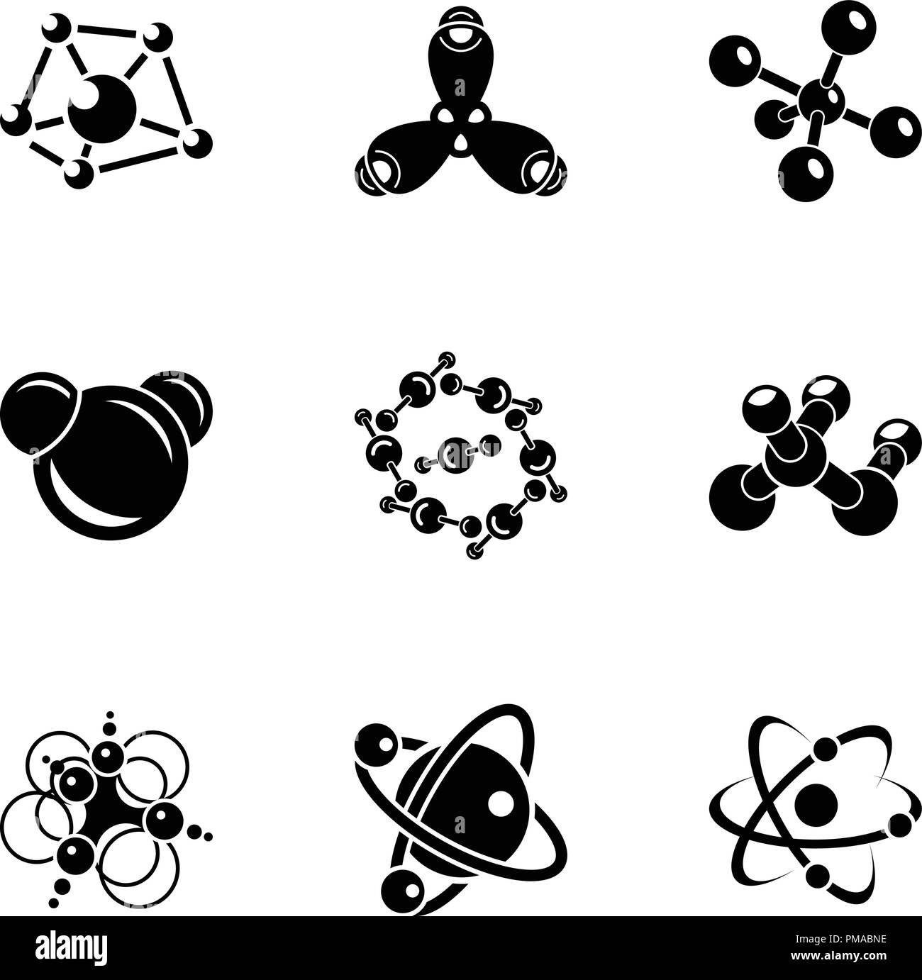 Physical core icons set, simple style Stock Vector Image & Art - Alamy