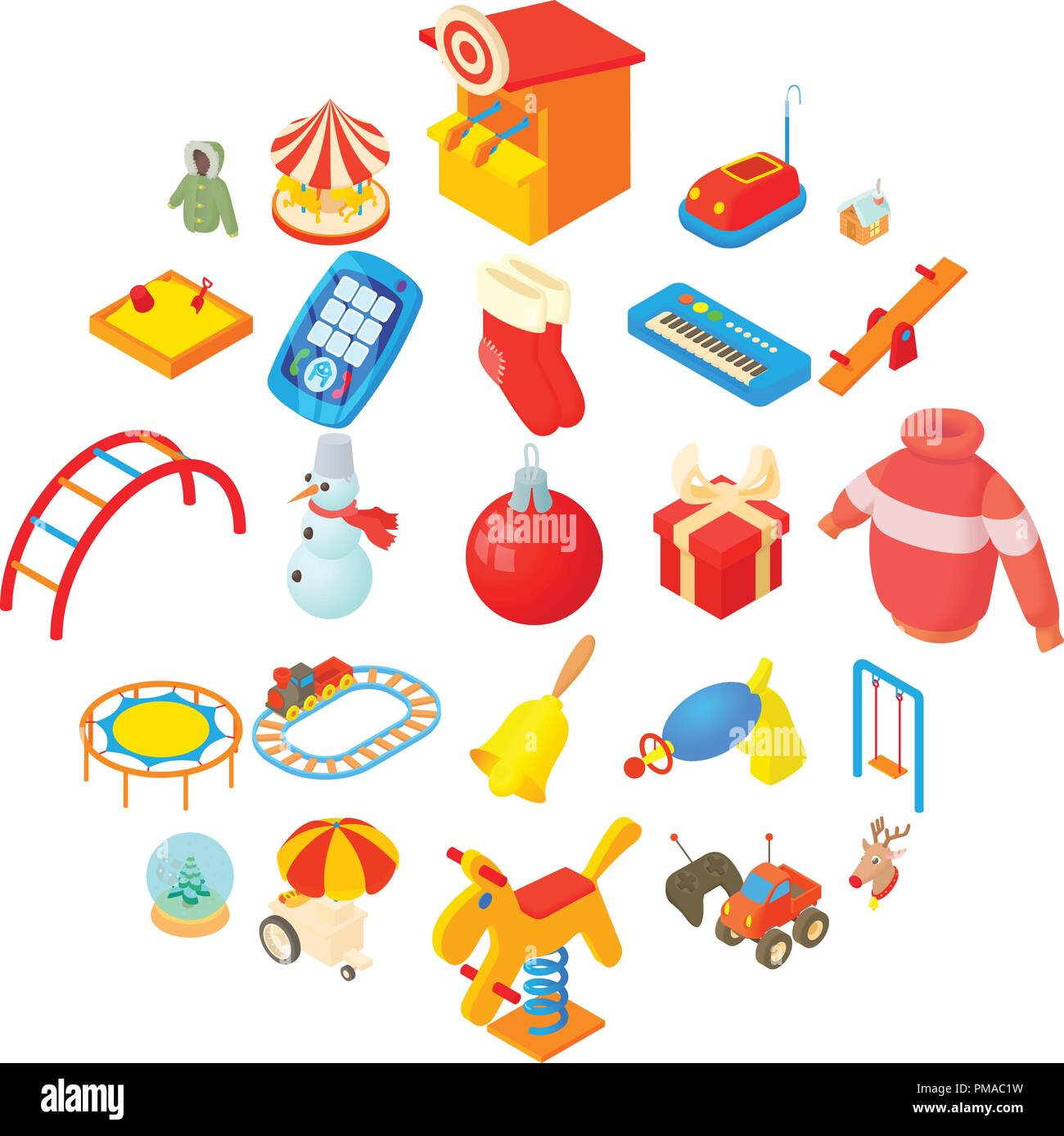 Wean icons set, cartoon style Stock Vector Image & Art - Alamy