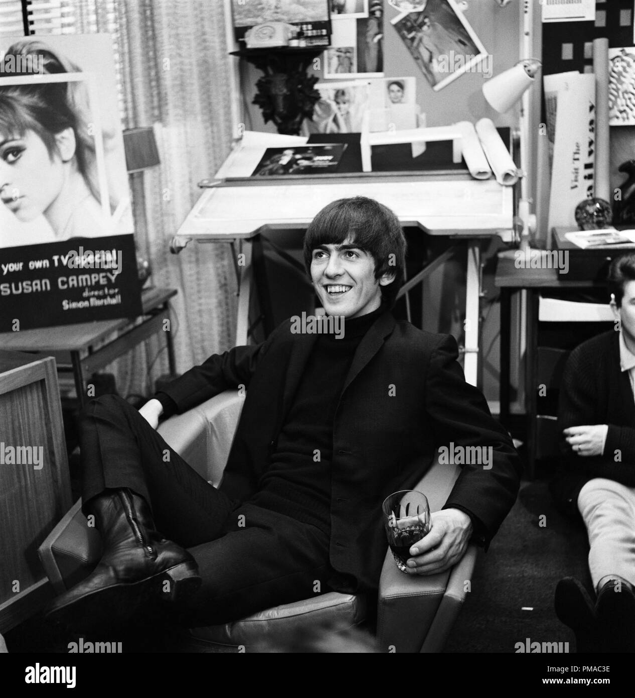 George Harrison stars in Richard Lester's A HARD DAY'S NIGHT, a Janus ...