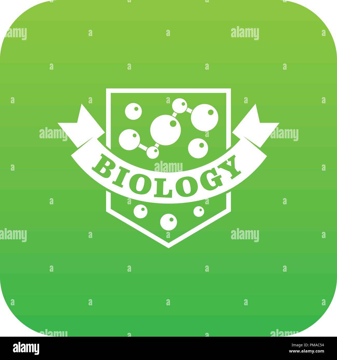 Evolution biology icon green vector Stock Vector Image & Art - Alamy