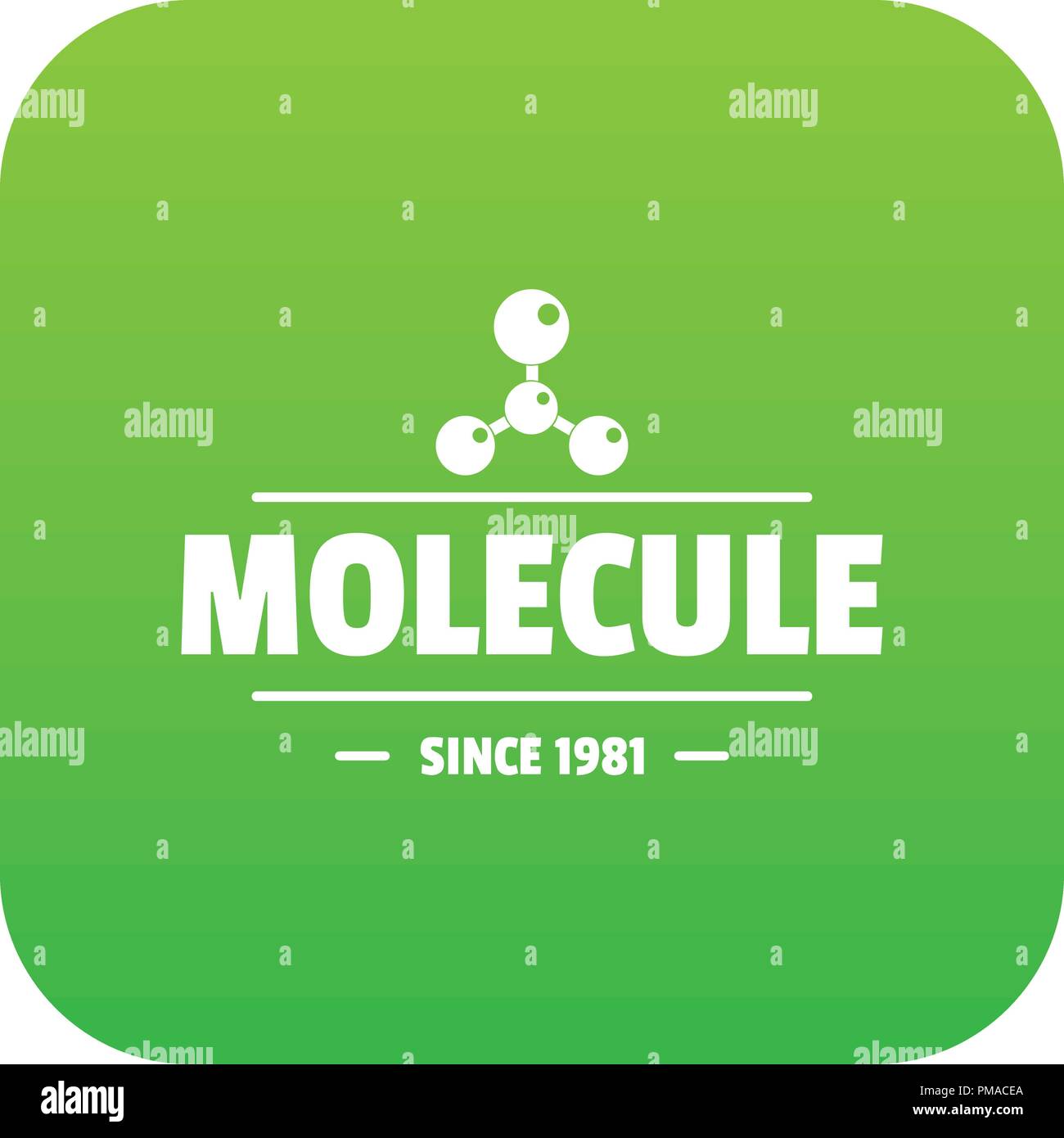 Molecule energy icon green vector Stock Vector Image & Art - Alamy
