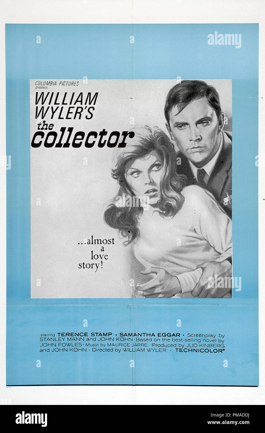 The Collector - US Poster 1965 Columbia Pictures Terence Stamp ...