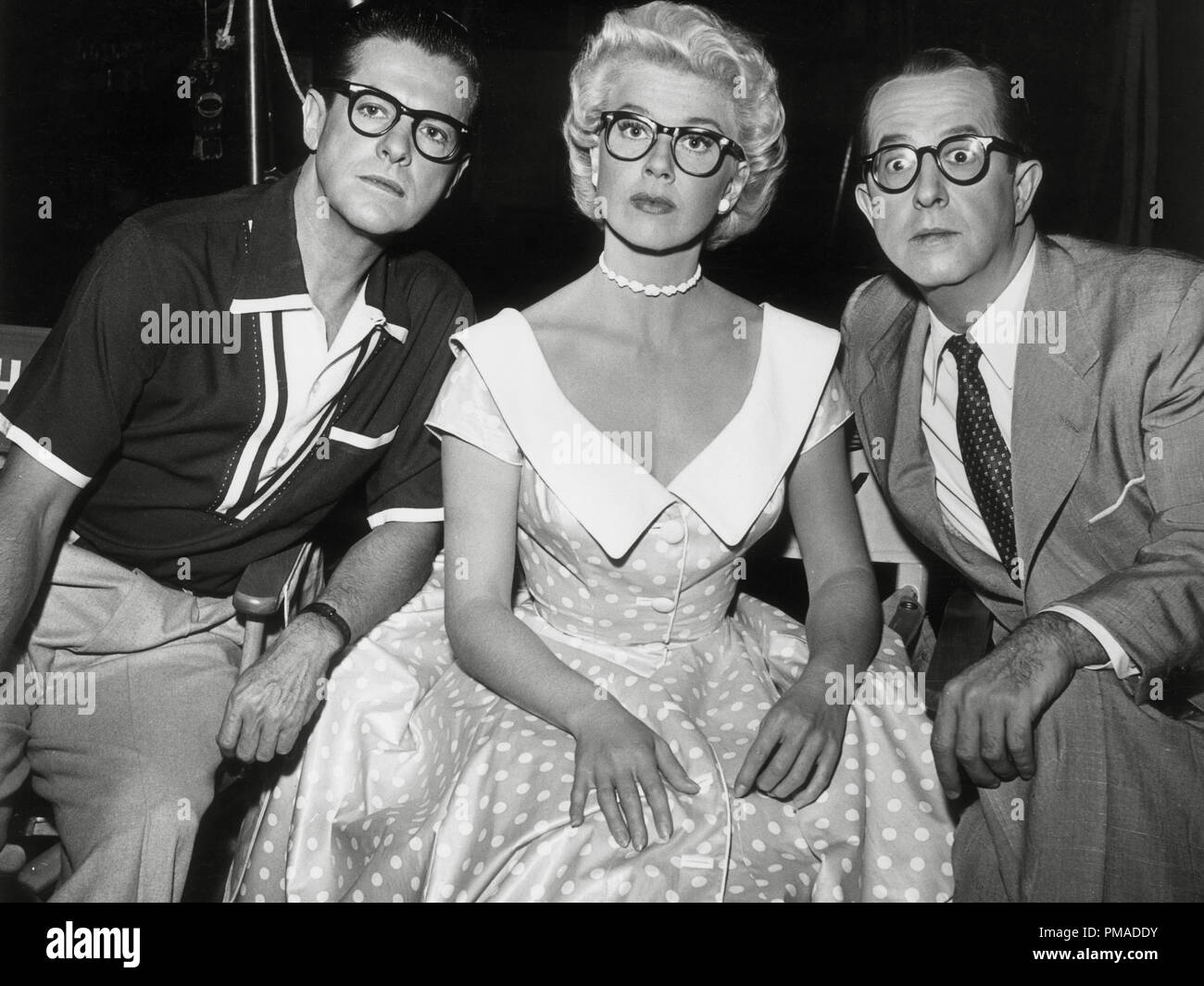 Robert Cummings, Doris Day and Phil Silvers, "Lucky Me", 1954 Warner ...