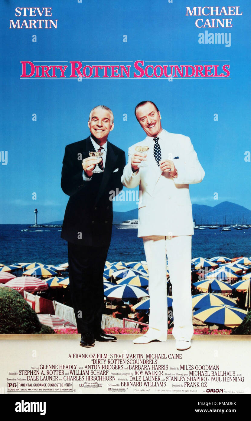 Dirty rotten scoundrels 1988 michael caine hi-res stock photography and ...