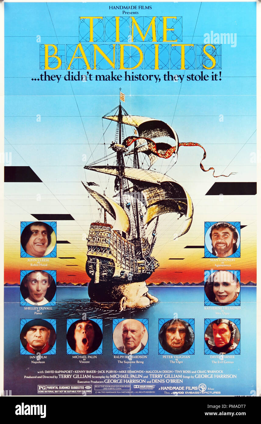 "Time Bandits" - US Poster 1981 Embassy Pictures John Cleese, Sean ...