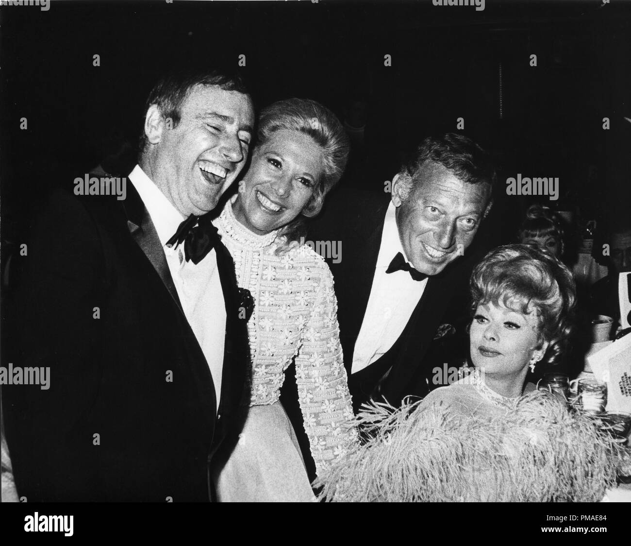 Dick Martin, Dinah Shore, Gary Morton, Lucille Ball, circa 1966 File Reference # 32509 658THA ...