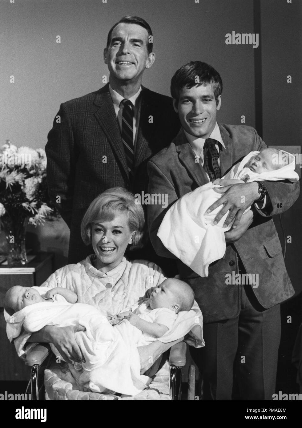 Fred MacMurray, Don Grady, Tina Cole, "My Three Sons", circa 1968 File Reference # 32509 673THA ...