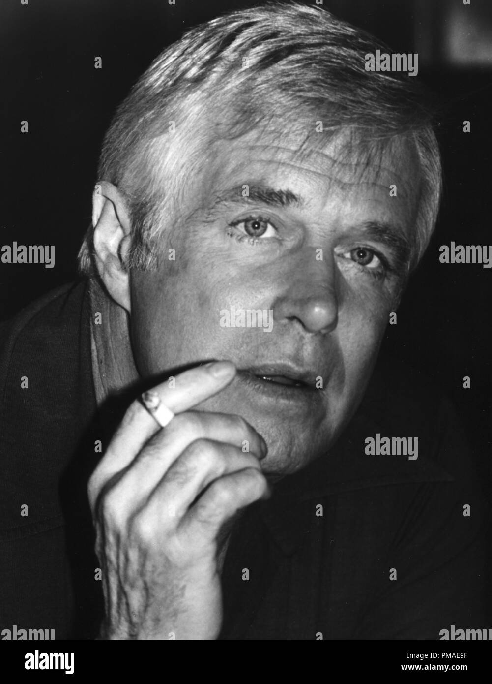 George peppard Black and White Stock Photos & Images - Alamy