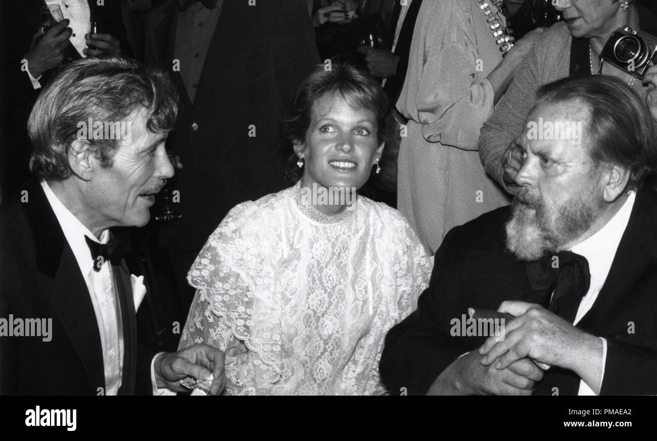 Peter O'Toole, Orson Welles, circa 1977 © JRC /The Hollywood Archive ...