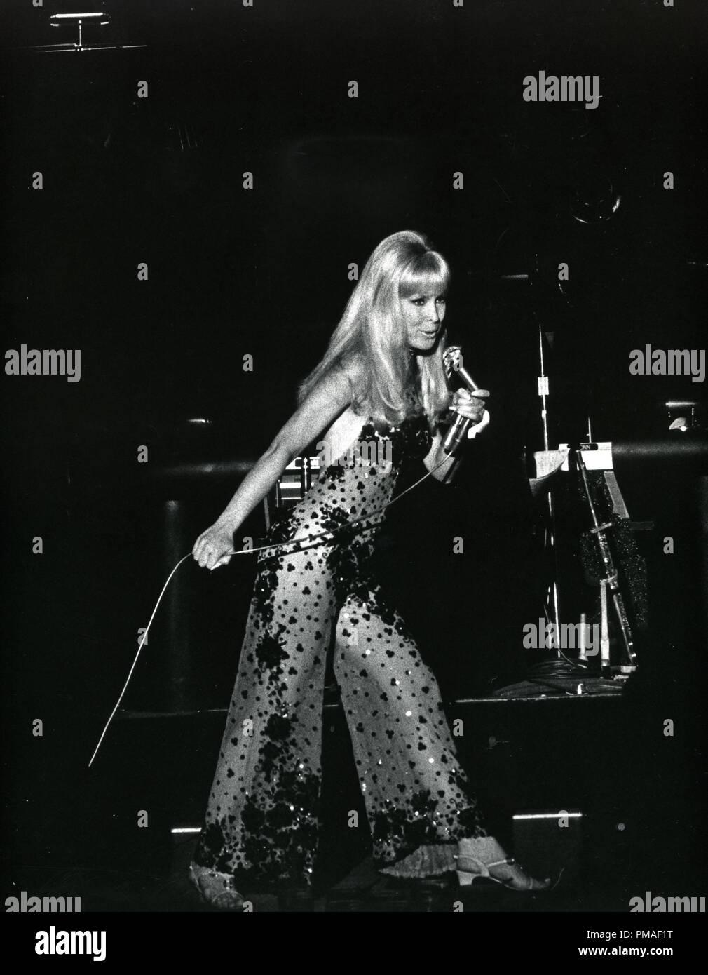 Barbara Eden singing on stage, circa 1968 © JRC /The Hollywood Archive ...