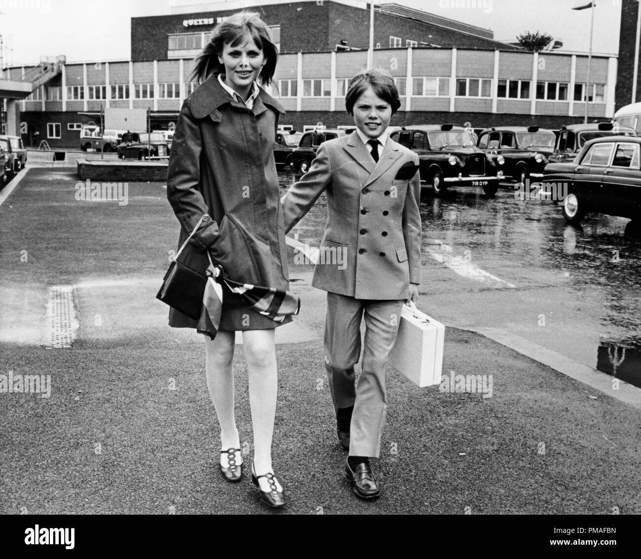 Britt Ekland and her brother Karl Eklund, 1967 © JRC /The Hollywood ...