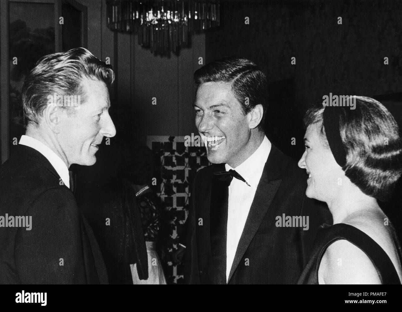 Danny Kaye with Mr. and Mrs. Dick Van Dyke circa 1965 © JRC /The ...