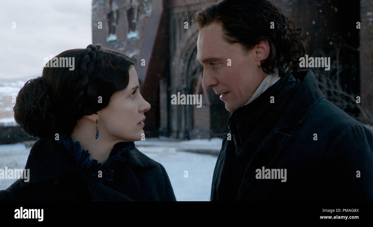 JESSICA CHASTAIN as Lady Lucille Sharpe and TOM HIDDLESTON as Sir ...