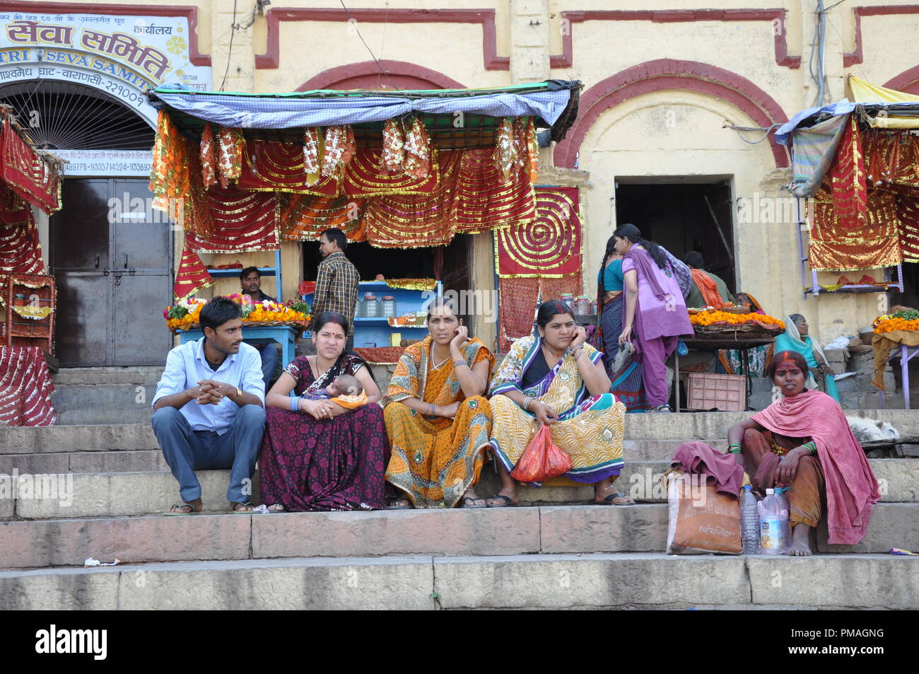 Varanasi, India - 03.2013 Stock Photo - Alamy