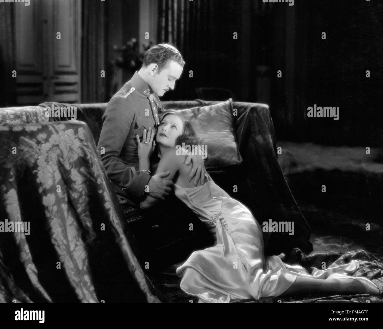 Greta Garbo and Conrad Nagel, "The Mysterious Lady" 1928 MGM File ...