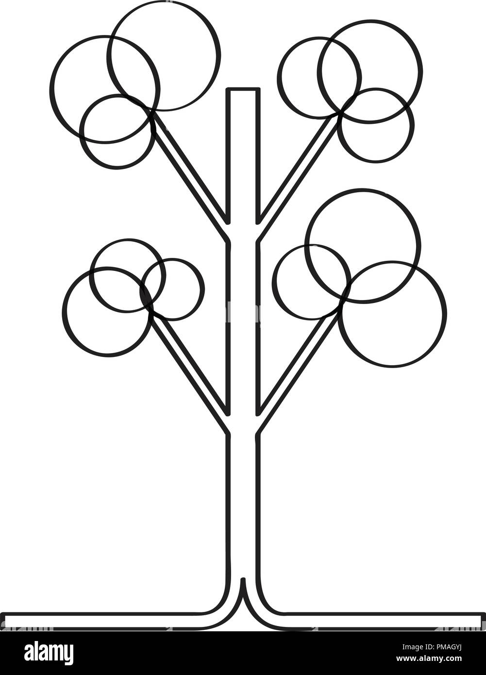 Isolated abstract tree icon Stock Vector Image & Art - Alamy