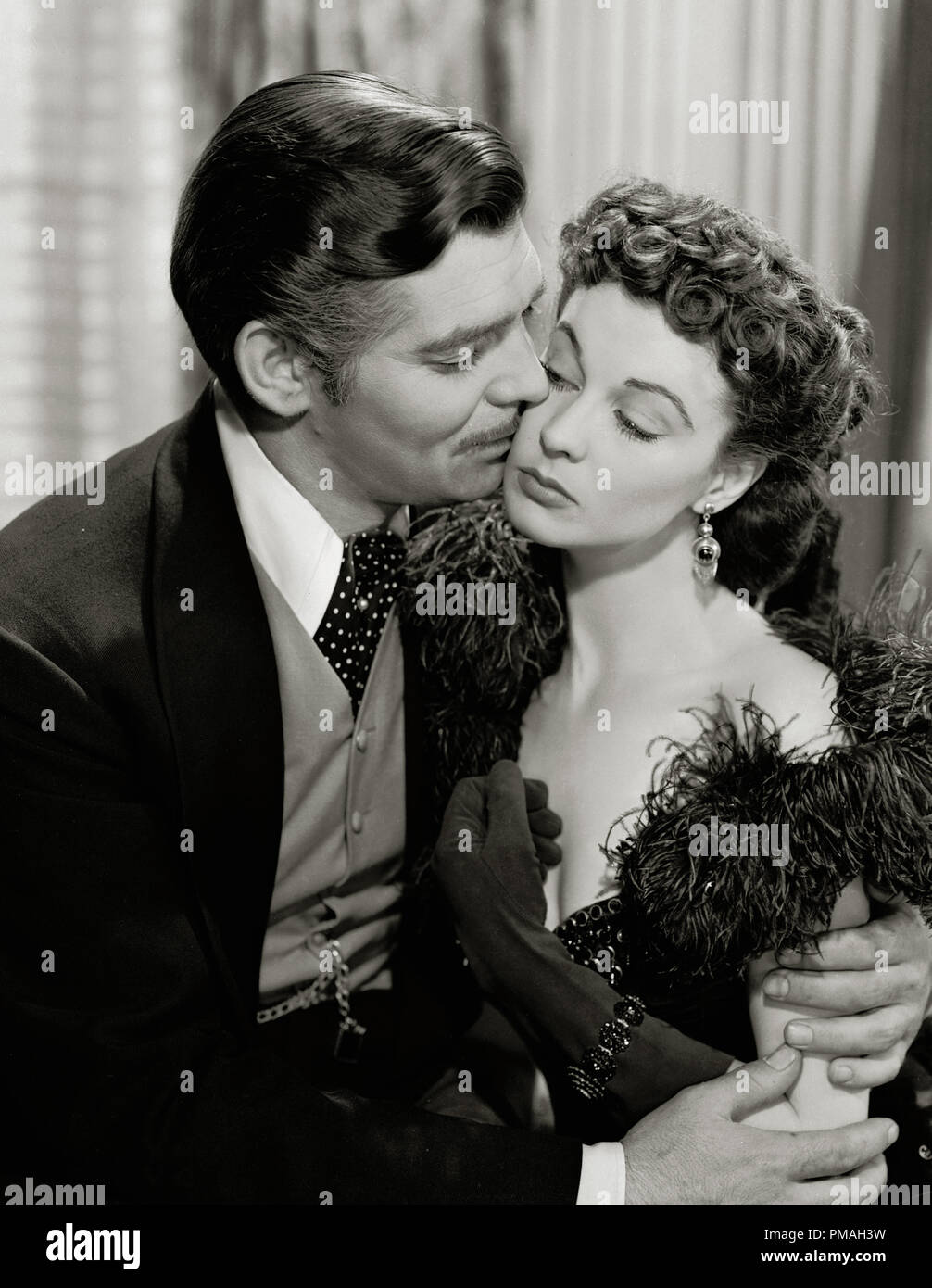 Clark Gable and Vivien Leigh, "Gone With the Wind" 1939 MGM File Reference # 32733 420THA Stock ...