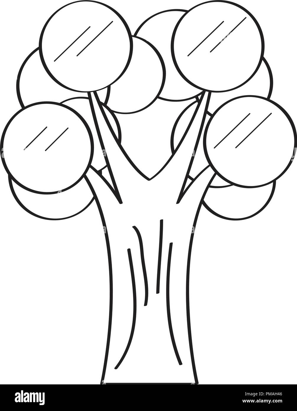 Isolated abstract tree icon Stock Vector Image & Art - Alamy