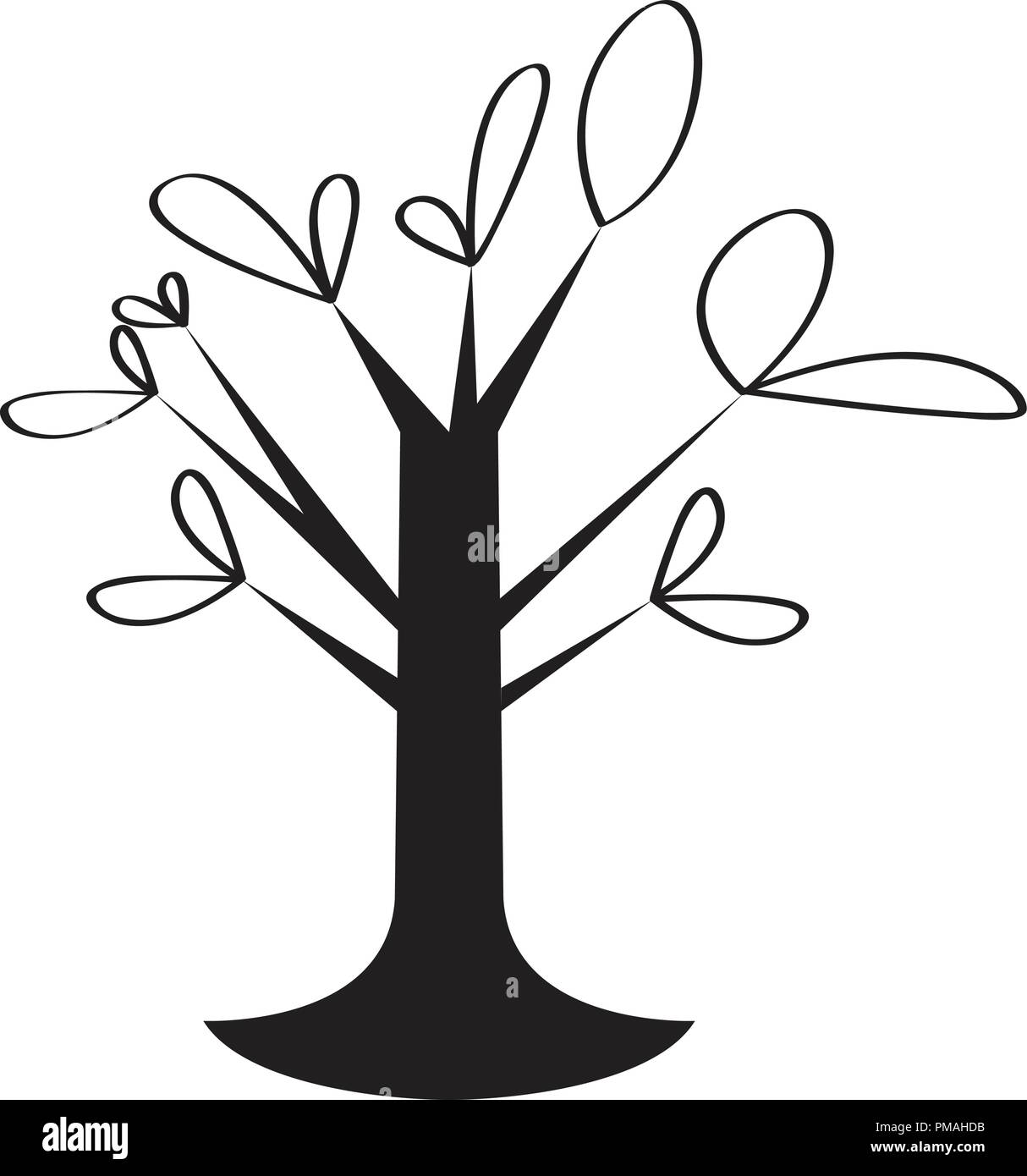 Isolated abstract tree icon Stock Vector Image & Art - Alamy