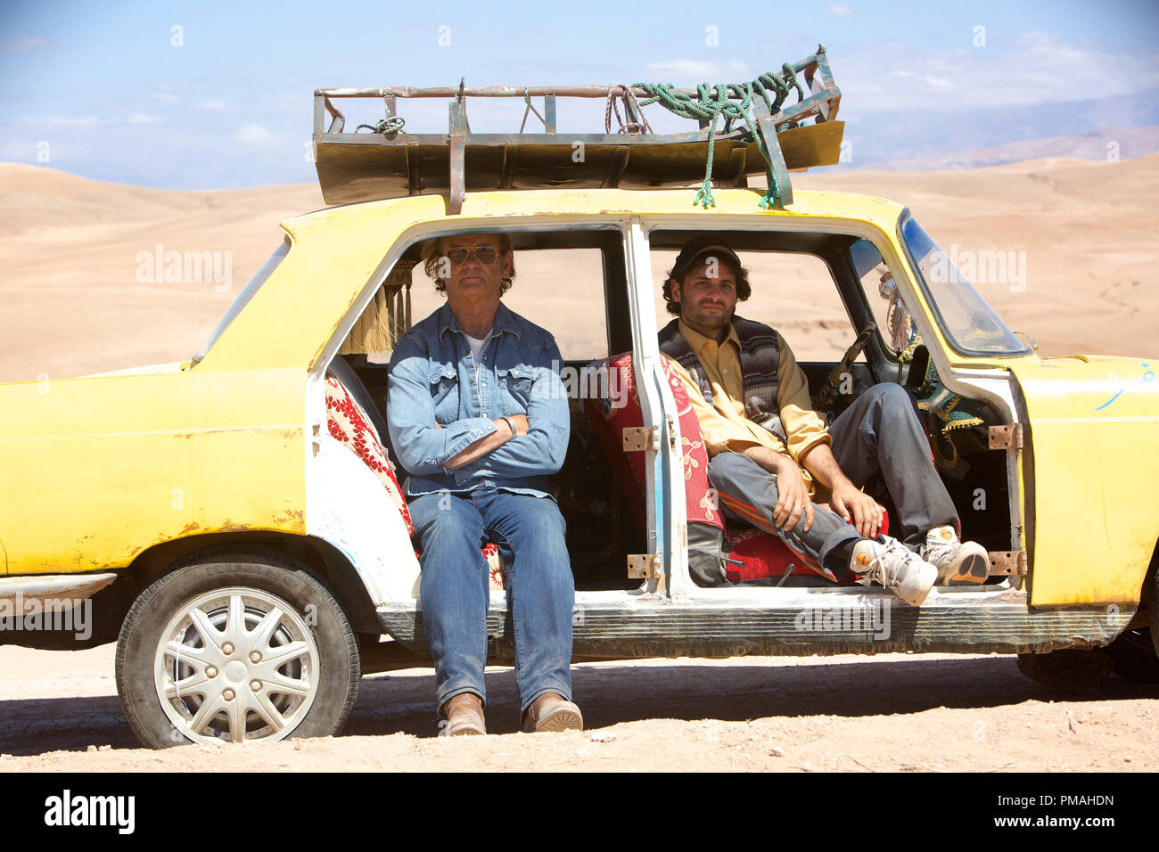 (Left to right) Bill Murray as Richie Lanz and Beejan Land as Daoud in ...
