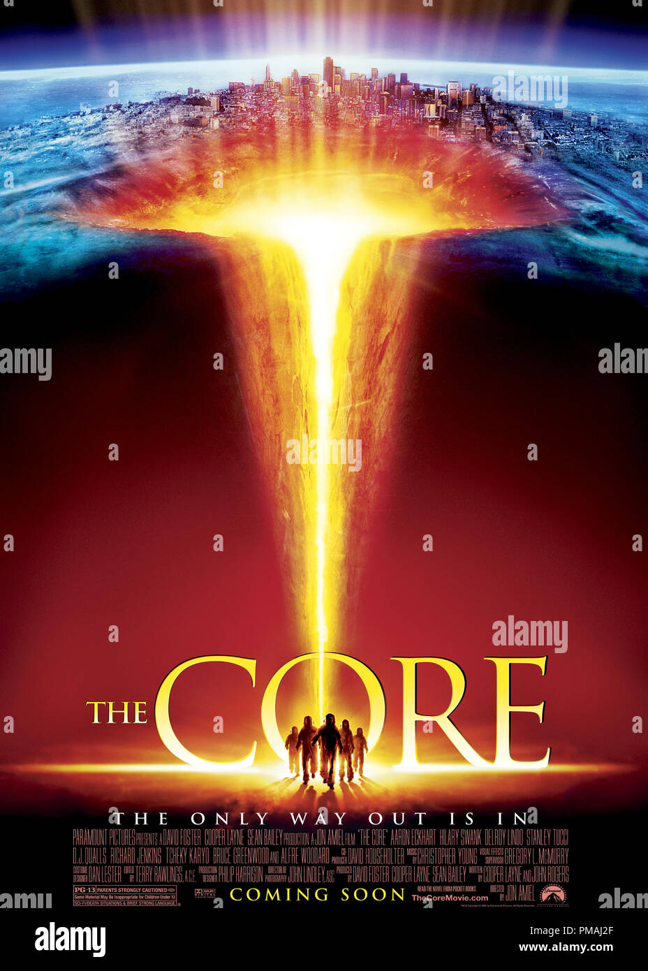 "The Core" (2003) Poster Stock Photo - Alamy