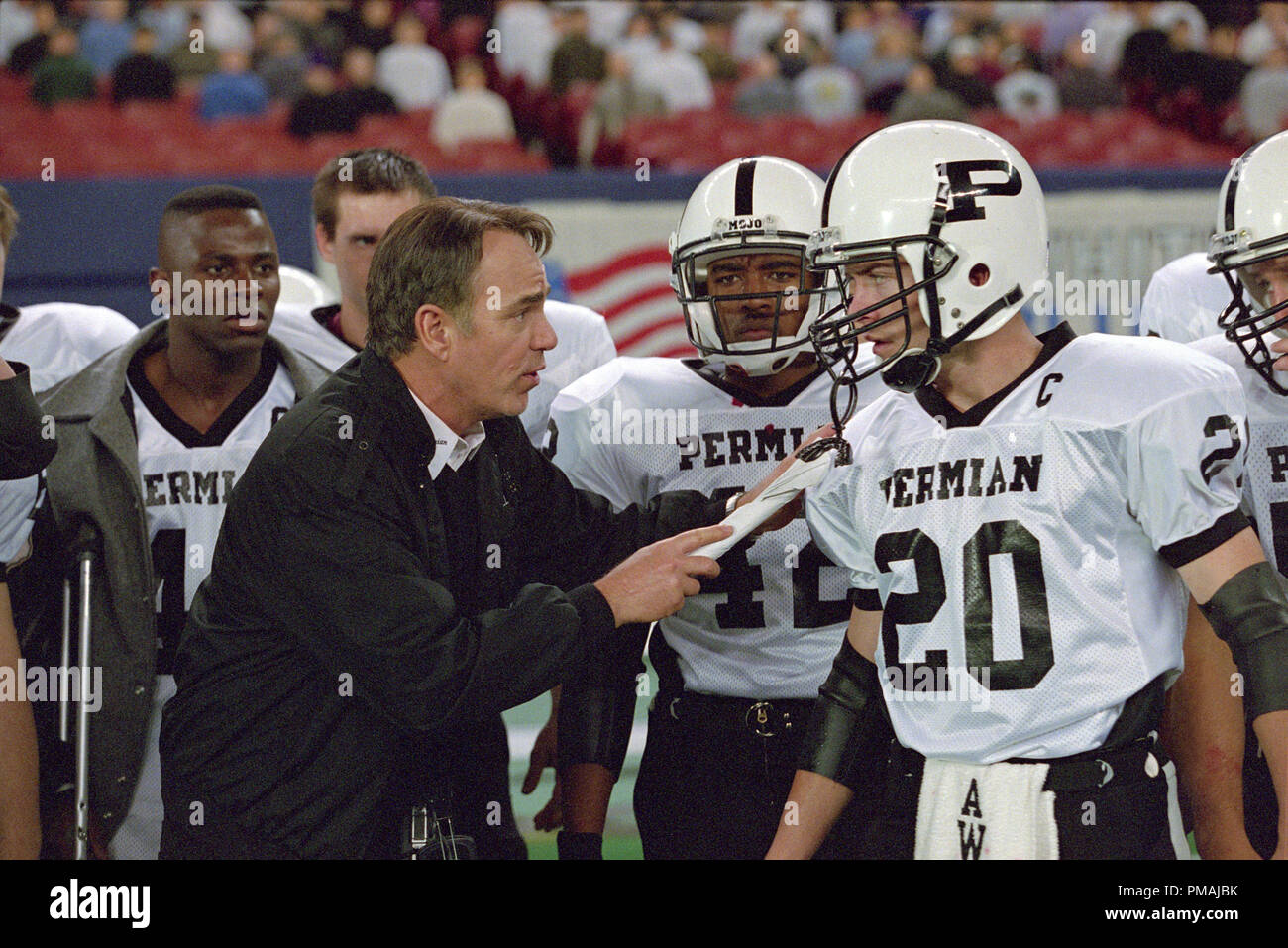 (L to r) Boobie Miles (DEREK LUKE), Coach Gary Gaines (BILLY BOB ...