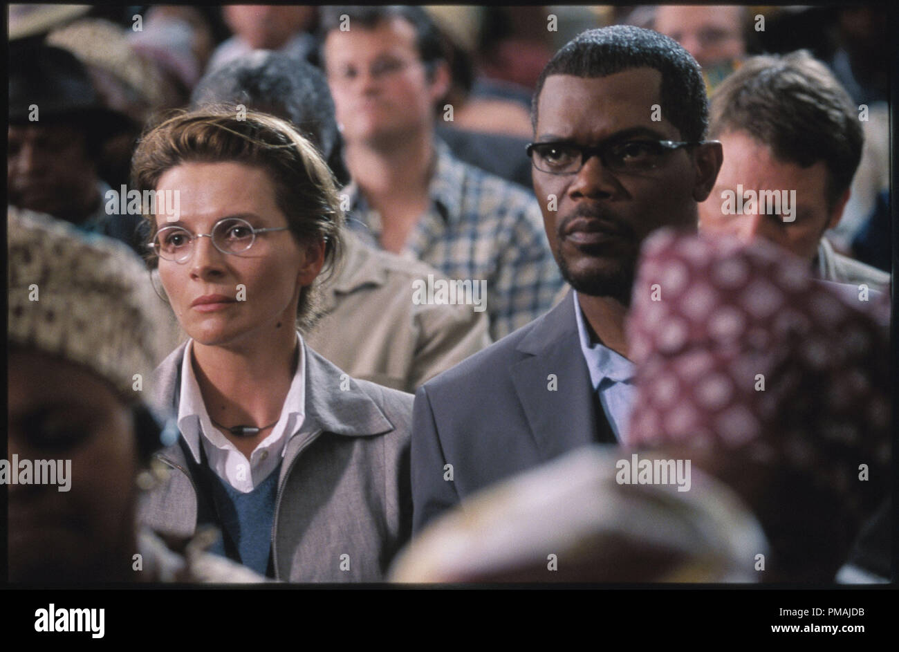 Left: Juliette Binoche as Anna Malan Right: Samuel L. Jackson as ...